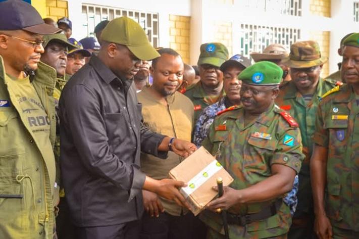 Kongo-Central : remise des vivres en soutien aux nouvelles recrues en ...