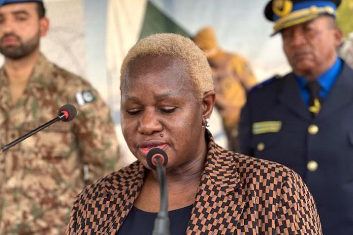 Bintou Keita salue « la réduction considérable des combats dans l’Est ...