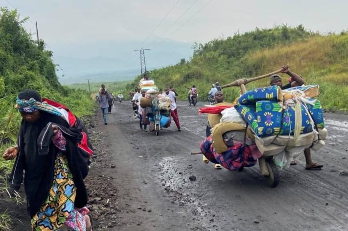 Nord-Kivu : Saké se vide de ses habitants après l’annonce de l’arrivée ...