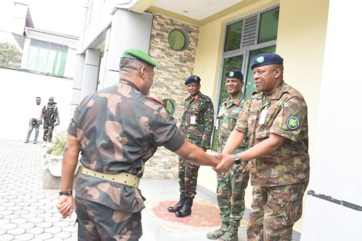 Guerre du M23 : Une grande réunion a été tenue ce mardi 27 Février entre le Commandant des ...