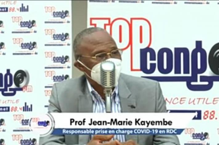 Dr Kayembe : « 70% des 561 lits Covid dont dispose la RDC sont occupés