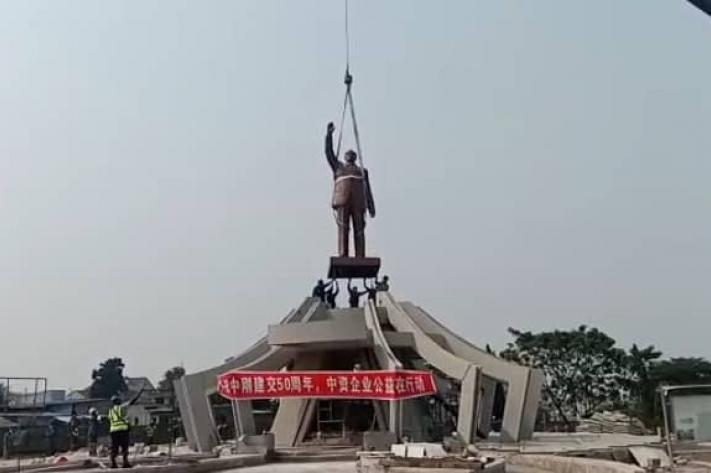 Kinshasa : les travaux de construction du mausolée de Lumumba exécutés ...