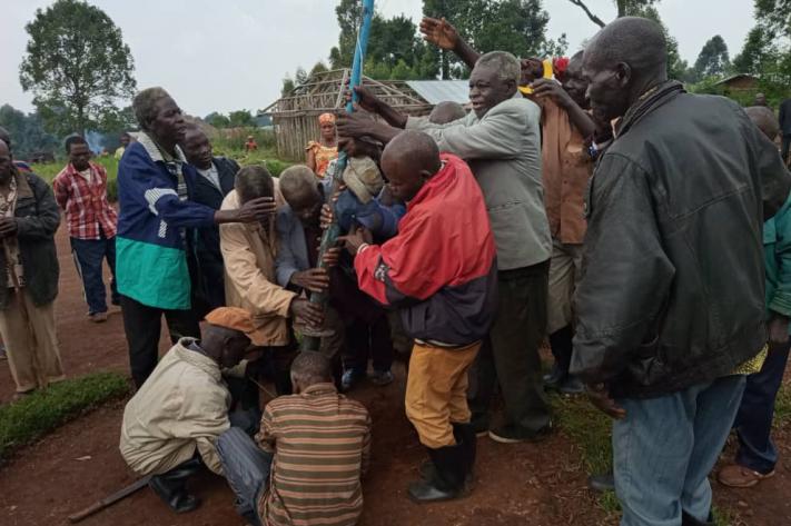 Mahagi : le drapeau congolais flotte de nouveau au groupement Adra ...