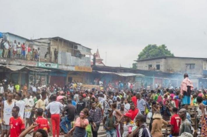 Kinshasa: les commençants et vendeurs du Marché central de nouveau dans ...