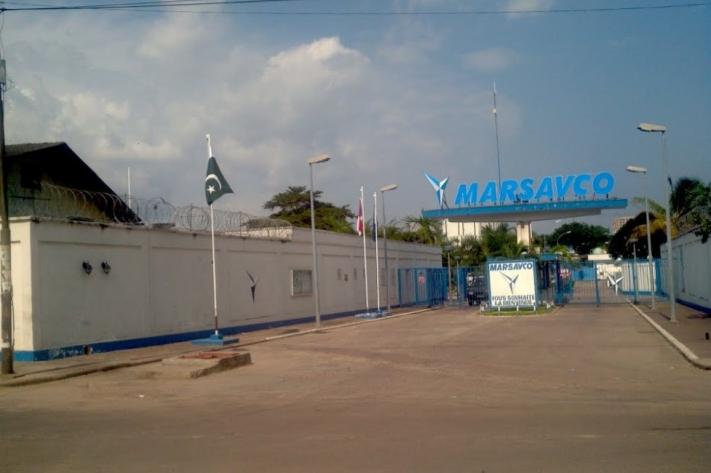 Kinshasa : l’incendie d’une des tours de refroidissement de Marsavco ...