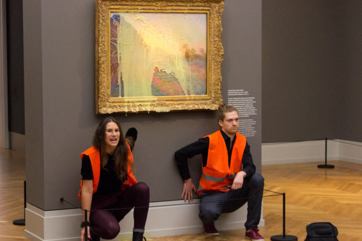 Des musées s’émeuvent des «attaques» de militants proclimat