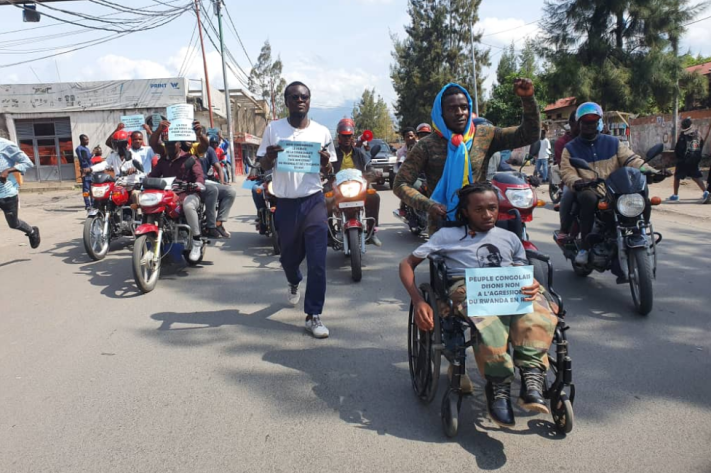 Nord-Kivu : manifestation spontanée à Goma pour exiger le respect de l ... Nord-Kivu : manifestation spontanée à Goma pour exiger le respect de l ...
