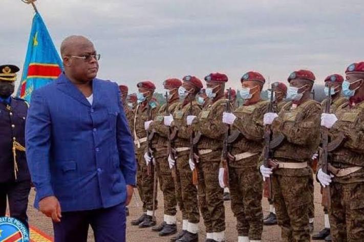 Moanda/ Base militaire de Kitona : Tshisekedi aux recrus " il ne faut ...