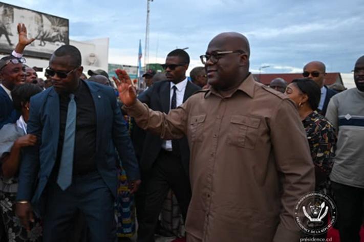 Kasaï-Oriental : Félix Tshisekedi est arrivé ce jeudi à Mbuji-Mayi