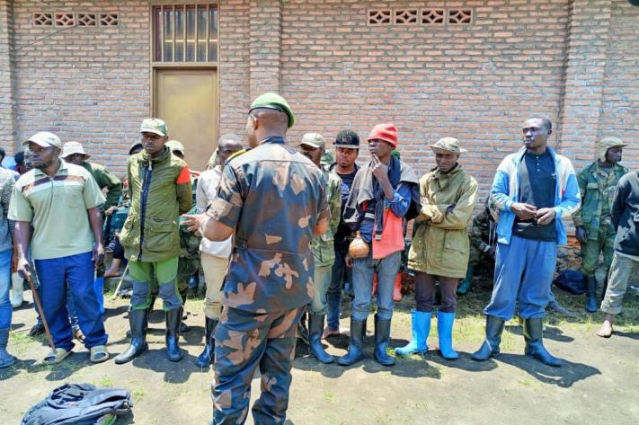 Nord-Kivu : Les groupes « Wazalendo » acceptent de déposer les armes Nord-Kivu : Les groupes « Wazalendo » acceptent de déposer les armes
