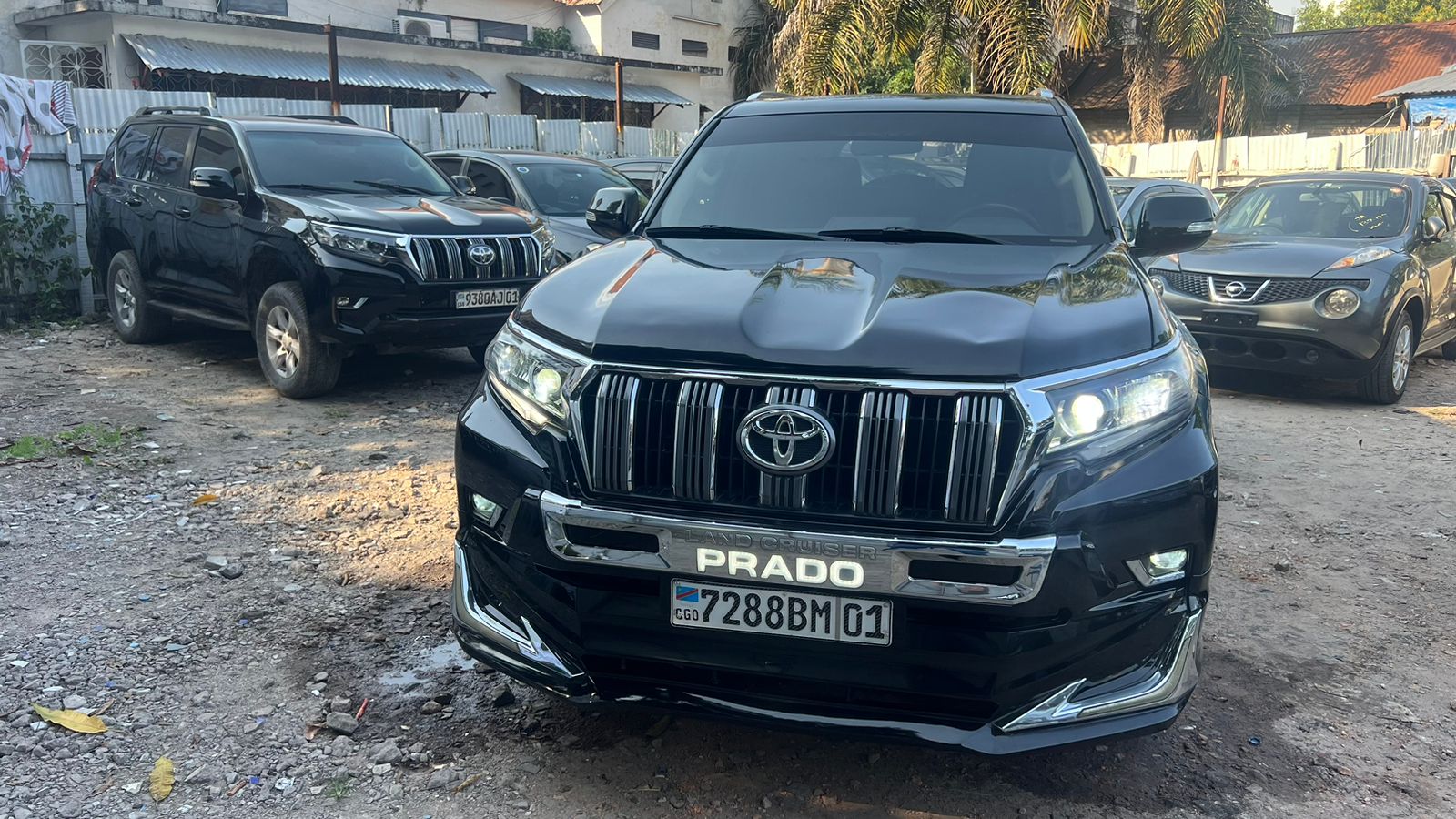 Prado txl modifier 2021 essence automatique v6 Kilométrage 66000 intérieur cuire Caméra de ...