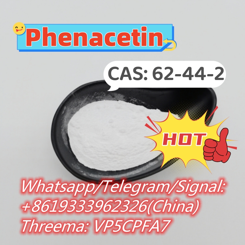 Phenacetin powder CAS 62–44–2 ship to EU AU RU China facory supply ...