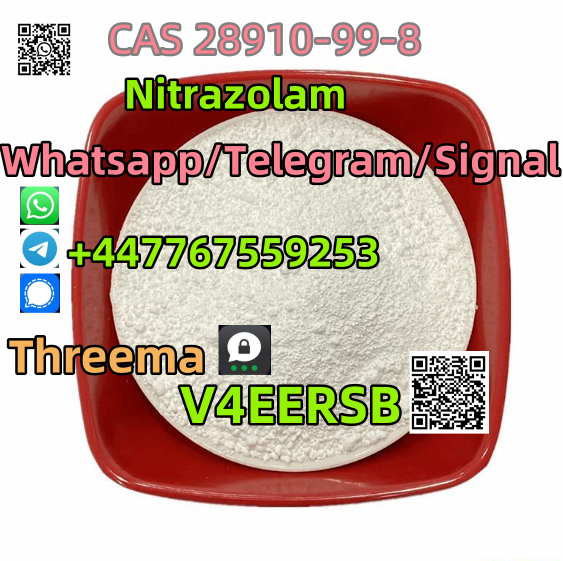 Nitrazolam CAS: 28910–99–8 whatsapp:+447767559253 - mediacongo.net ...