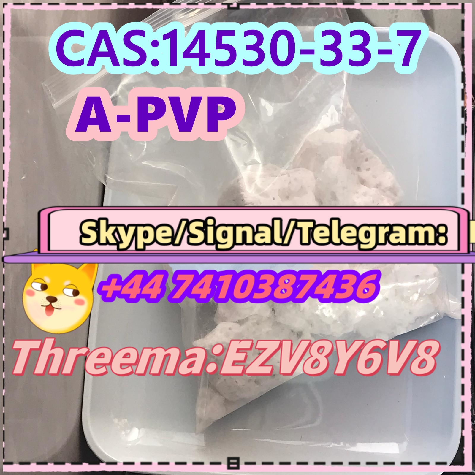 A-PVP CAS:14530-33-7 Protonitazene CAS:119276-01-6 Metonitazene CAS:14680-51-4 ETONITAZEPYNE CAS ...