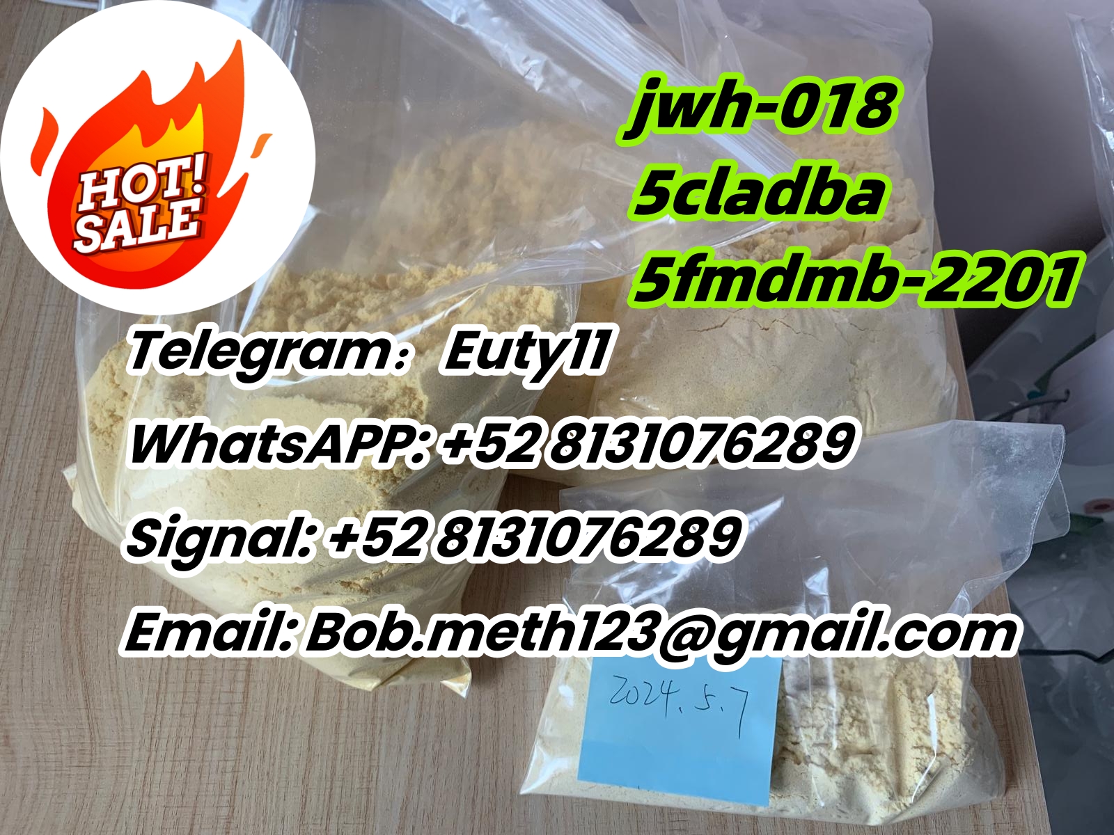 Wholesale 5cladba 5fadb JWH-018 AMB-FUBINACA MDMB-4en-PINACA k2 ...