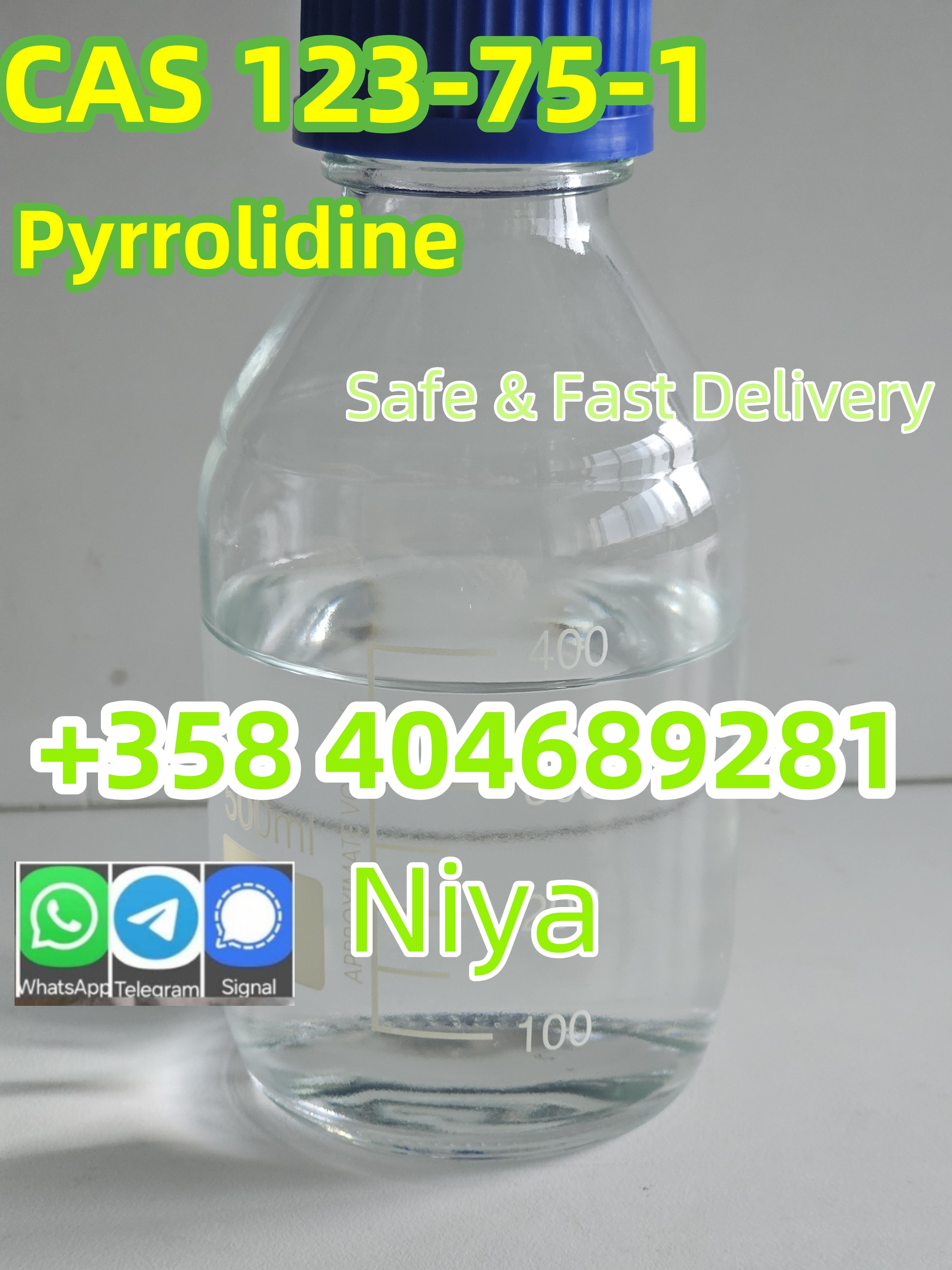 Cas 123-75-1 Pyrrolidine With Factory Price Safe Transportation Provide ...