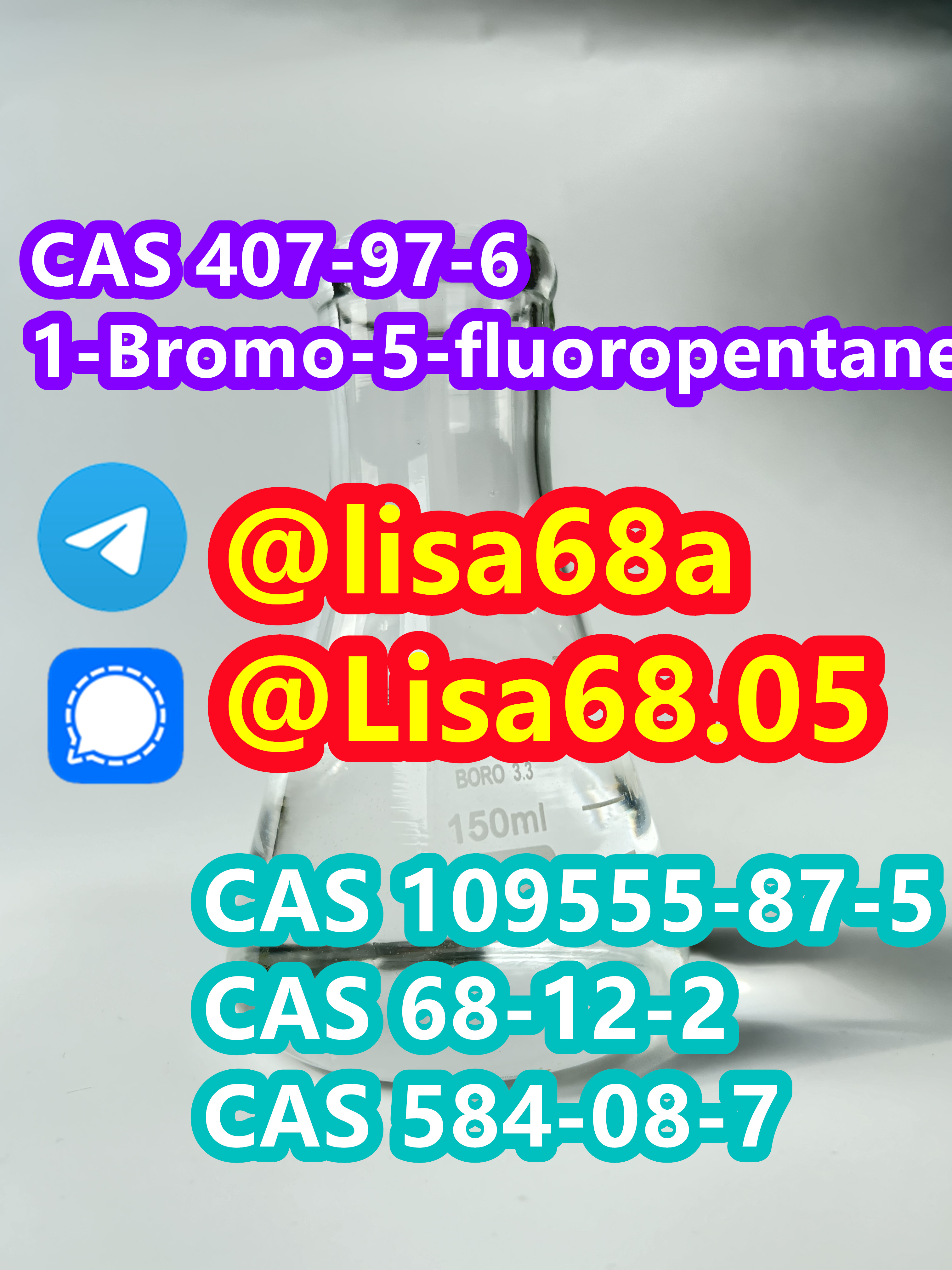 CAS 407-97-6 1-Bromo-5-fluoropentane C5H10BrF - mediacongo.net ...