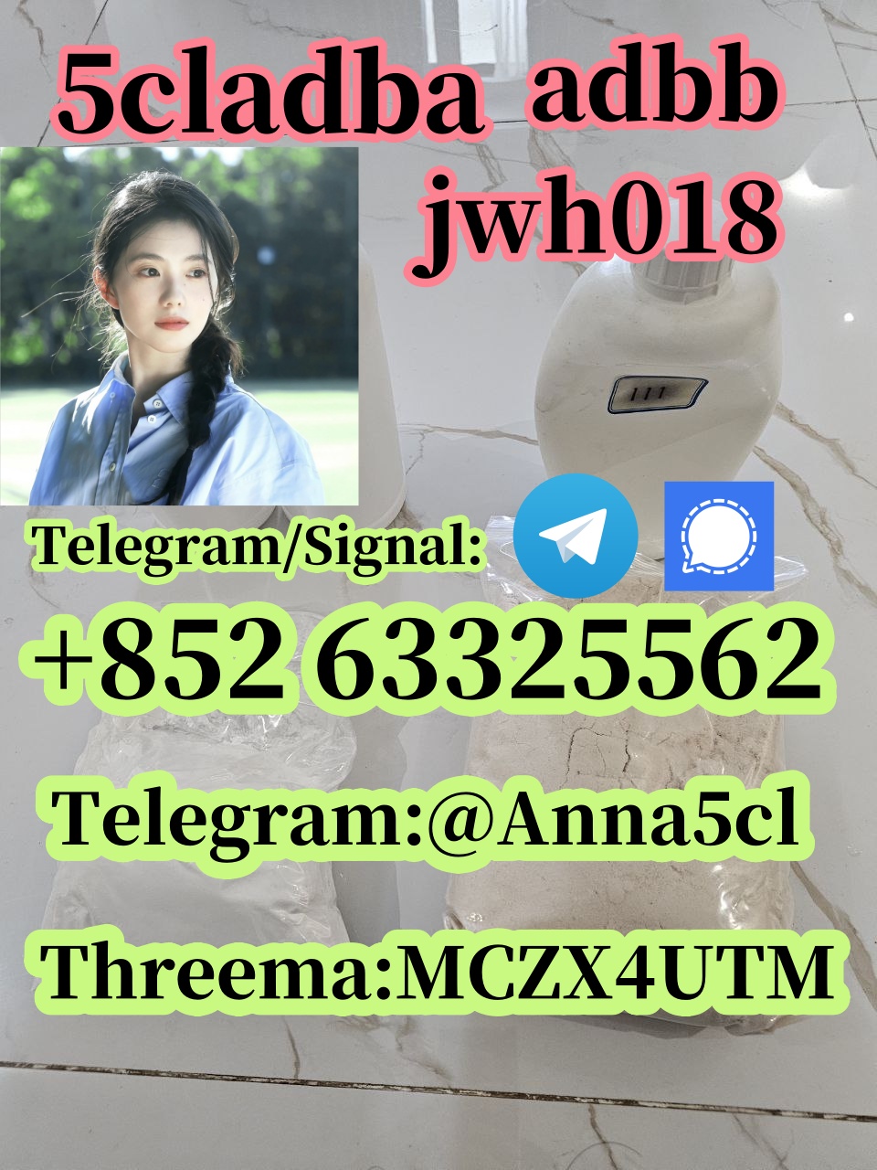 5Cladba ADBB 5cladba buy 6cl adbb powder 5cl ADBB precursor ...