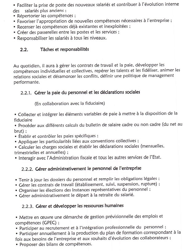 mediacongo.net - Offre d'emploi - Gestionnaire de Ressources Humaines (GRH)