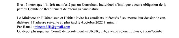 mediacongo.net - Offre d'emploi - Chargé des Opérations