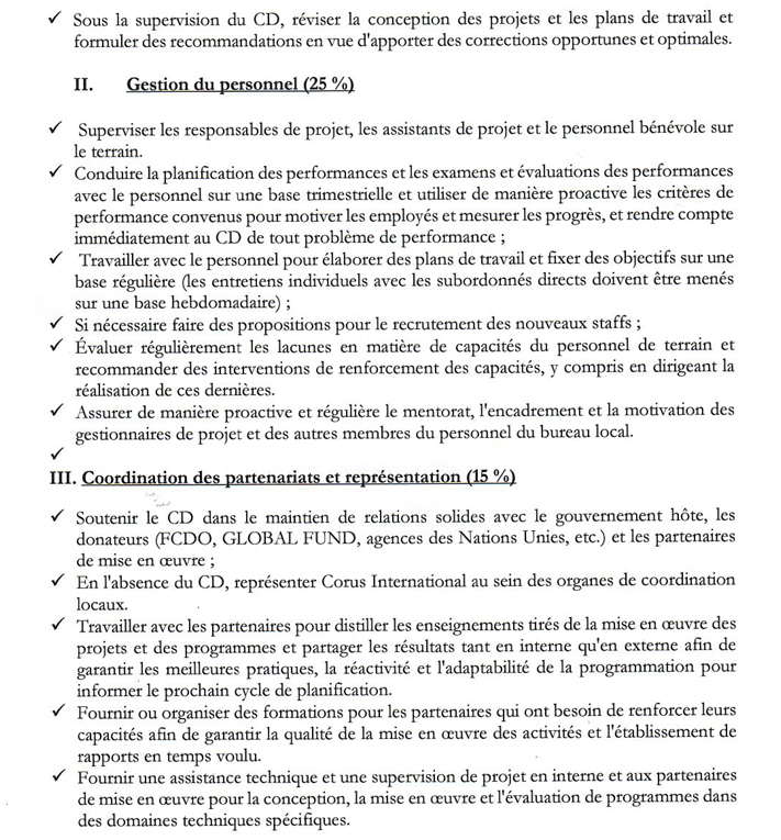 mediacongo.net - Offre d'emploi - Programme Development and Quality (PDQ) Director