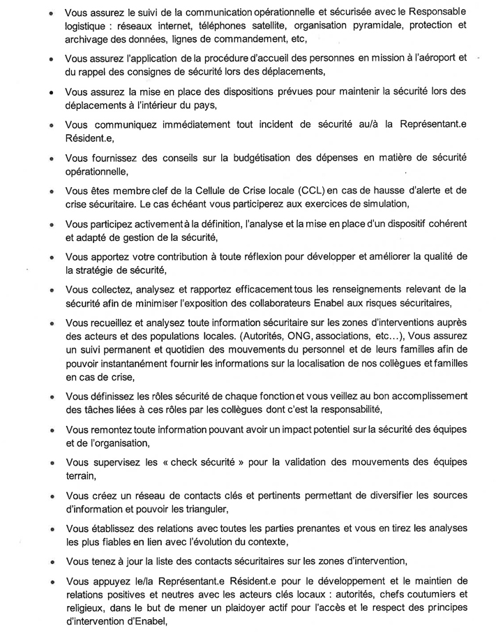 mediacongo.net - Offre d'emploi - Conseiller sécurité mediacongo.net - Offre d'emploi - Conseiller sécurité