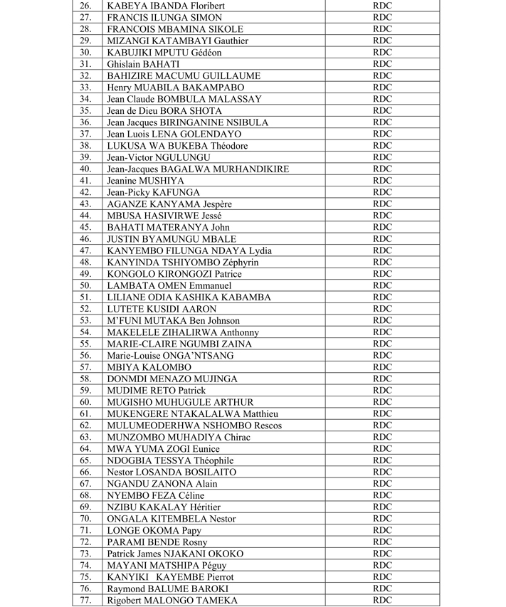 mediacongo.net - Offre d'emploi - ATTRIBUTION DU MARCHE : Spécialiste ...