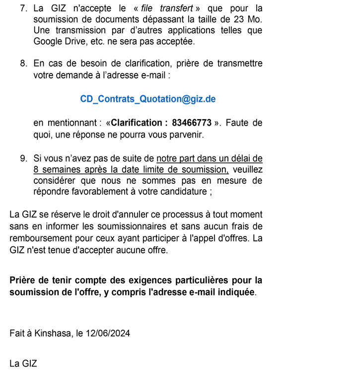 mediacongo.net - Offre d'emploi - Modération des processus de dialogues ...