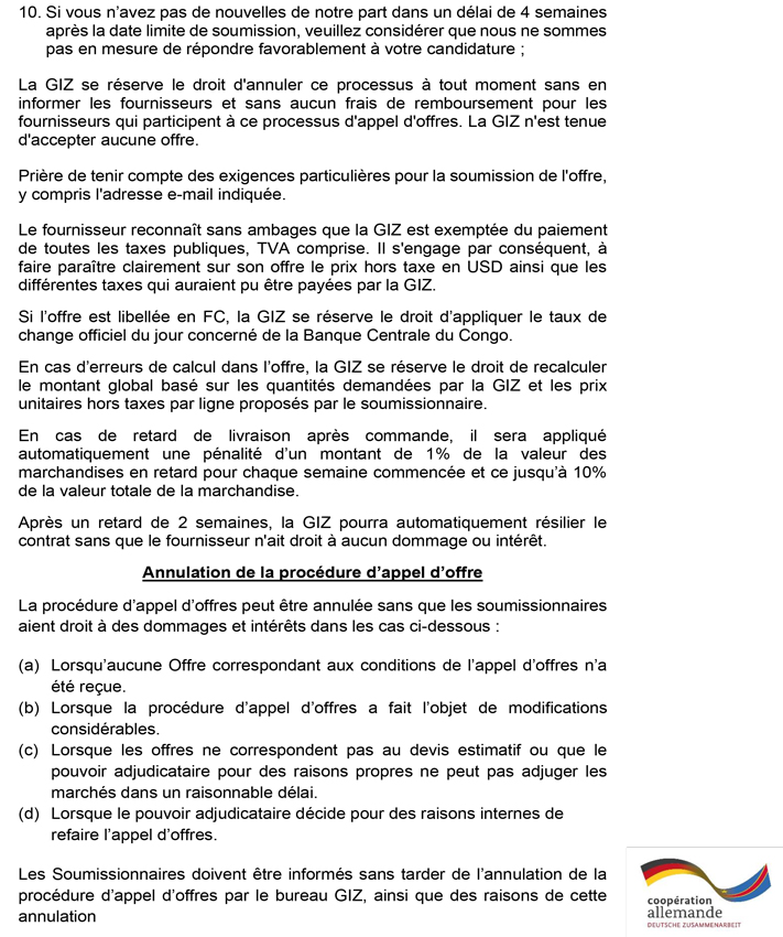 mediacongo.net - Offre d'emploi - Matériels informatiques