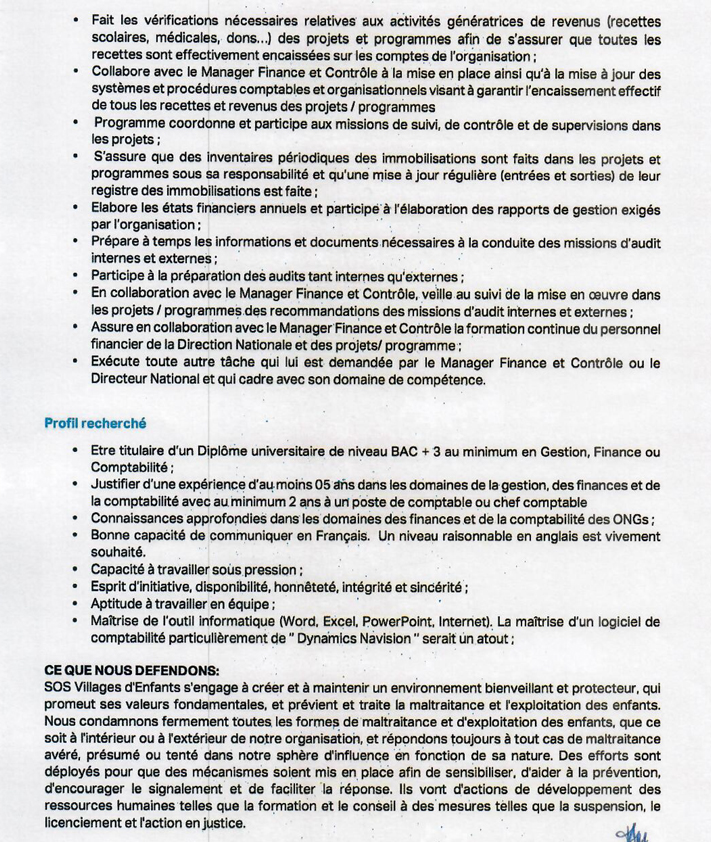 mediacongo.net - Offre d'emploi - Comptable senior