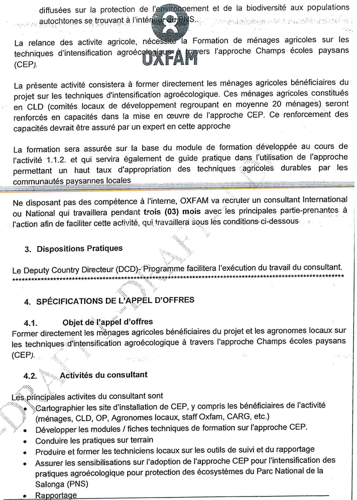 mediacongo.net - Offre d'emploi - Consultant pour faciliter à la mise ...